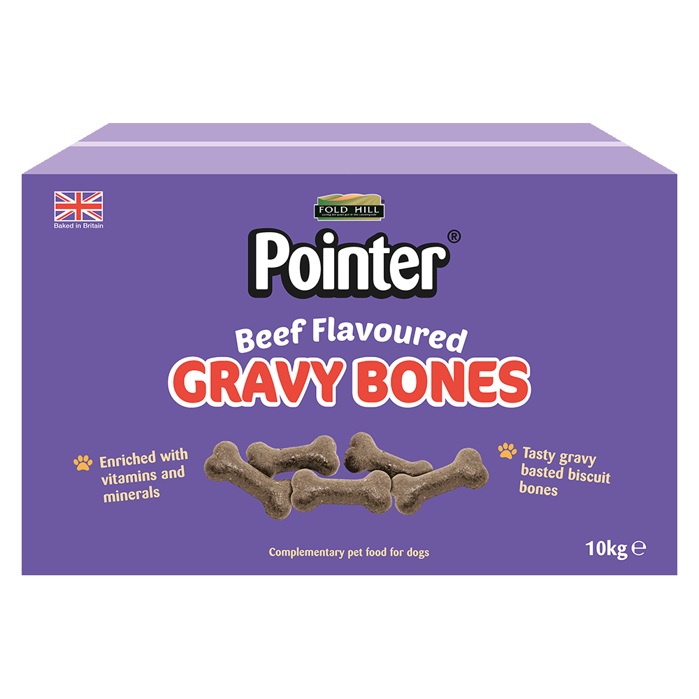 Pointer Gravy Bones Beef Flavoured 10kg – Exe Valley Pet Foods Trade Site
